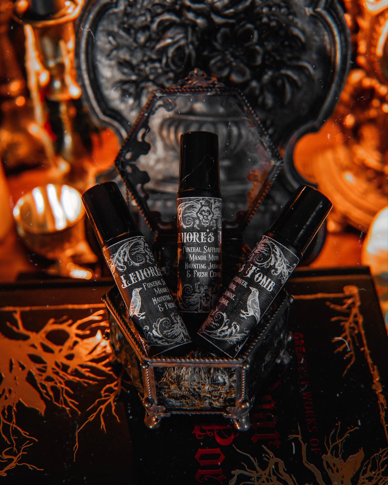 “Lenore’s Grave” Roll On Perfume – petalsandpoison