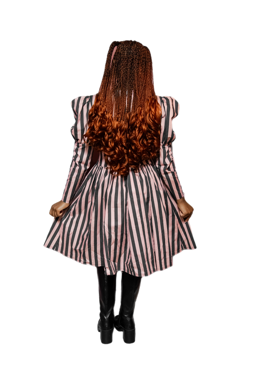 The "Malvolia" Dress in ASYLUM PINK – petalsandpoison