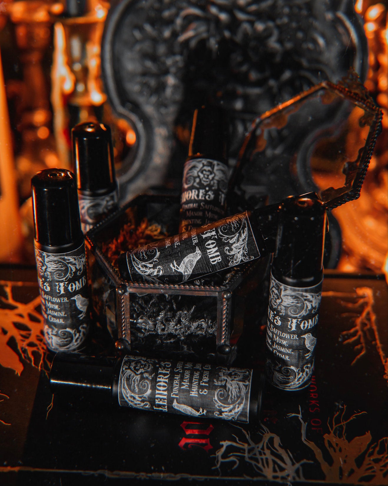 “Lenore’s Tomb” Roll On Perfume – petalsandpoison